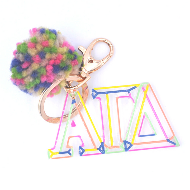 Custom Greek Sorority Keychains | Something Greek
