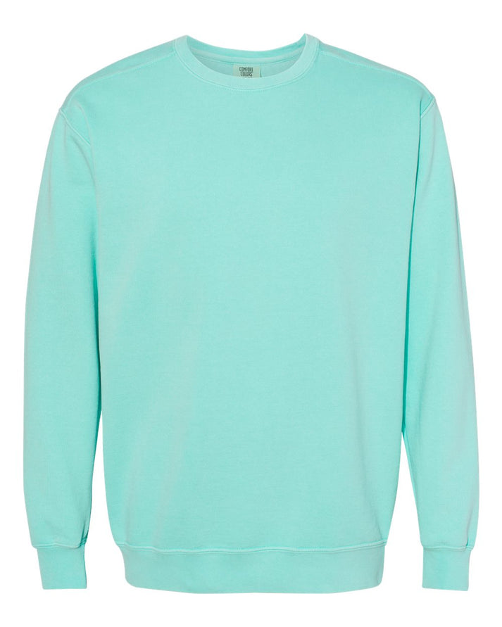 Sorority Pigment Dyed Comfort Colors Crewneck Sweatshirt – Something Greek