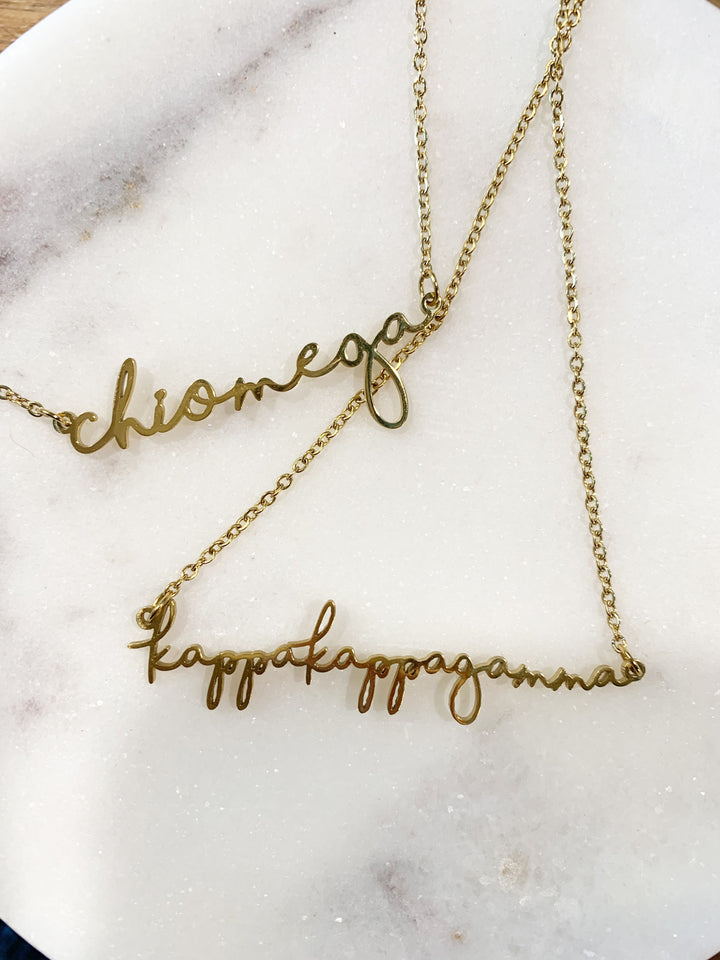 Custom Greek Sorority Jewelry: Necklaces, Rings, Lavaliers, & More ...