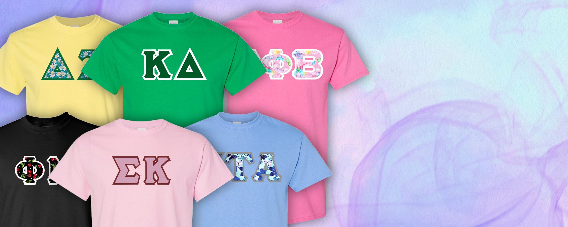 Custom Sorority & Fraternity Letter Clothing & Greek Gear – Something Greek