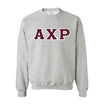 Alpha Chi Rho Fraternity Standards Crewneck Sweatshirt Greek Apparel ...