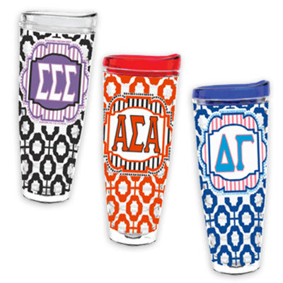 Sorority 26oz Tumbler - Life Time Guaranteed - Greek Products ...