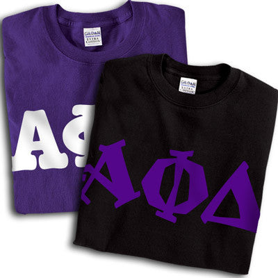 Alpha Phi Delta 2 T-Shirt Pack Greek Clothing and Apparel – Something Greek
