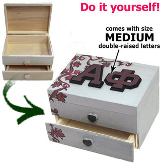DIY Sorority Jewelry Box - Greek Merchandise – Something Greek