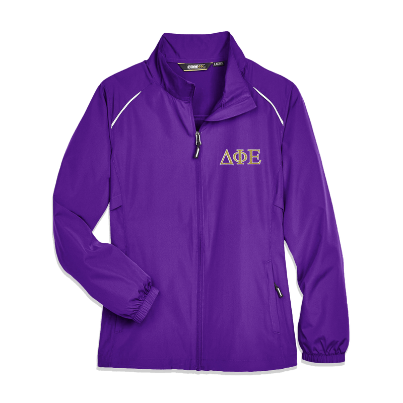 Custom Greek Sorority Track & Jean Jackets - Embroidered – Something Greek