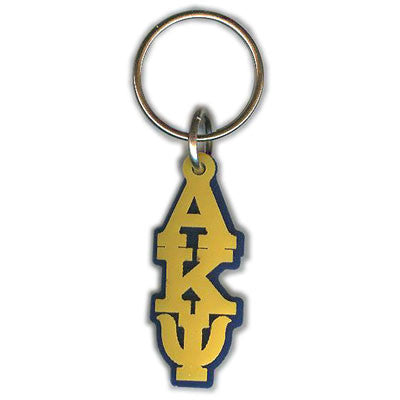 Alpha Kappa Psi Letter Keychain Greek Apparel and Products – Something ...