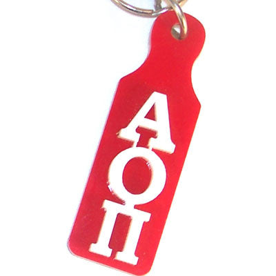 Alpha Omicron Pi Mirror Paddle Keychain Greek Merchandise and Gifts ...