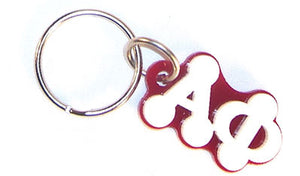 Alpha Phi Bubble Letter Keychain Greek Merchandise and Items ...