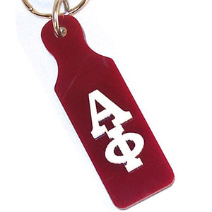 Alpha Phi Mirror Key Chain Greek Paddles and Accessories – Something Greek