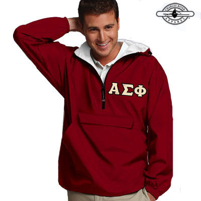 Alpha Sigma Phi Pullover Jacket - Greek Clothing and Apparel ...