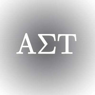 Alpha Sigma Tau Car Window Sticker - Greek Accessories – Something Greek