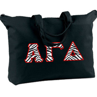 Alpha Gamma Delta Shoulder Bag - BE009 - TWILL – Something Greek