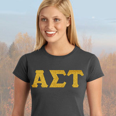 Alpha Sigma Tau Sorority Ladies' Softstyle Printed T-Shirt – Something ...