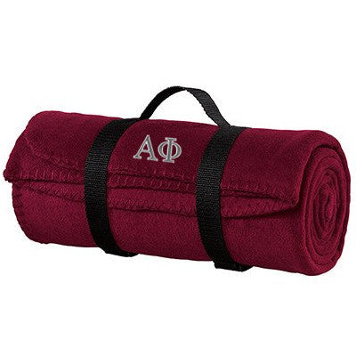 Alpha Phi Fleece Blanket Custom Sorority Merchandise – Something Greek