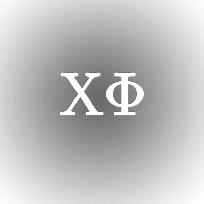 Chi Phi Car Window Sticker - Greek Accessories – Something Greek