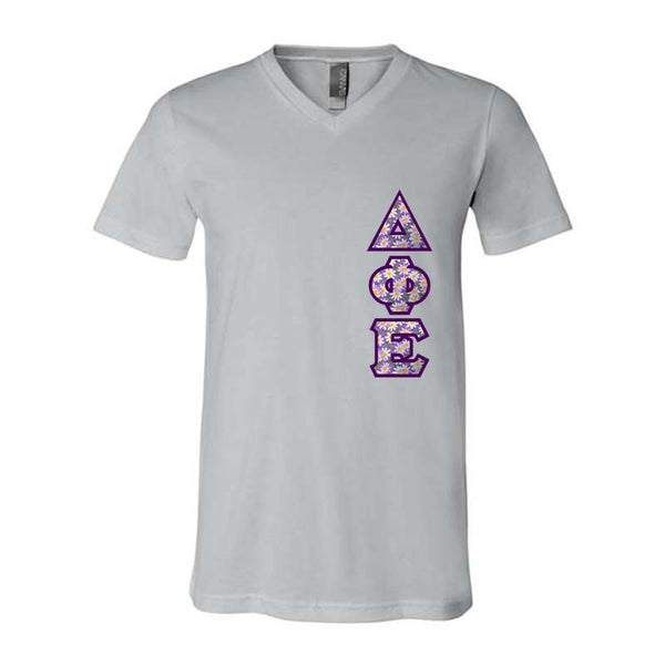 Delta Phi Epsilon Sorority Neon Peace Sign Printed Tee Greek Gear ...