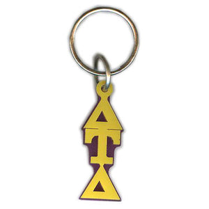 Delta Tau Delta Letter Keychain Greek Accessories and Merchandise ...