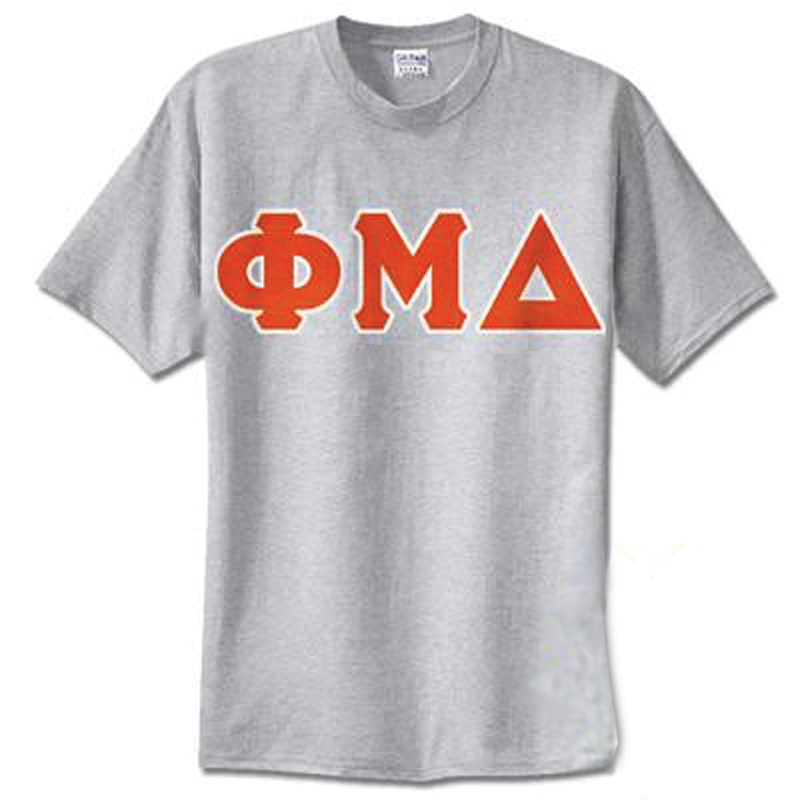 Phi Mu Delta Fraternity Standards T-Shirt Greek Clothing and Apparel ...