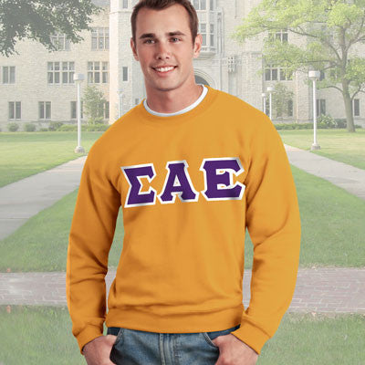 Sigma Alpha Epsilon Crewneck Sweatshirt Greek Clothing and Apparel ...