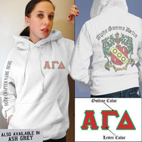 Alpha Gamma Delta Sorority Crest Sweatshirt Greek Clothing – Something ...
