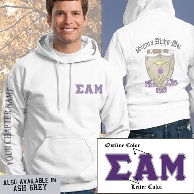 Sigma Alpha Mu Crest Sweatshirt Greek Clothing and Apparel – Something ...