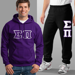 Sigma Pi Hoody / Sweatpant Package - Fraternity Clothing – Something Greek