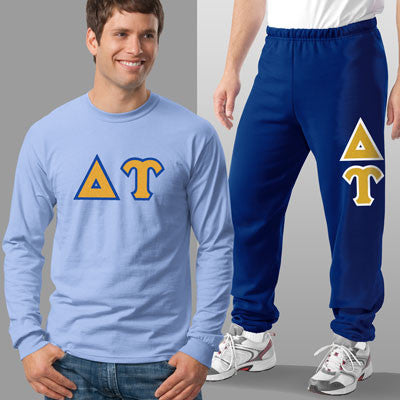 Delta Upsilon Longsleeve / Sweatpants Package - Fraternity Clothing ...