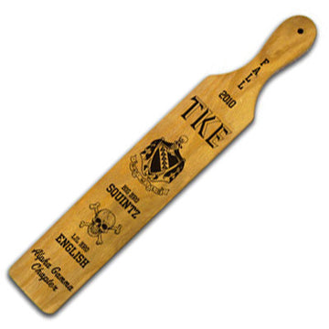 Custom Laser Engraved Fraternity & Sorority Paddles – Something Greek