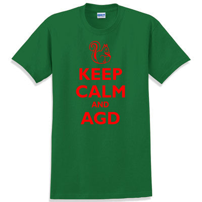 Keep Calm and AGD Sorority Printed T-Shirt Greek Merchandise ...