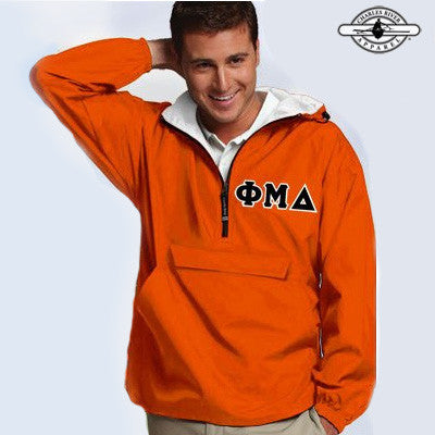Phi Mu Delta Pullover Jacket Greek Clothing and Apparel – Something Greek