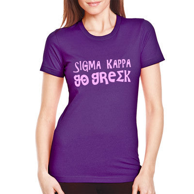 Go Greek - Custom Screen Print Design – Something Greek