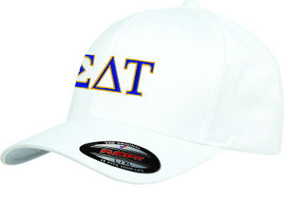 Sigma Delta Tau Fitted Hat with Embroidery - Sorority Clothing ...