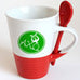 Alpha Chi Omega Sorority Coffee Mug with Spoon - Greek Accessories ...