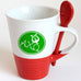 Alpha Chi Omega Sorority Coffee Mug with Spoon - Greek Accessories ...