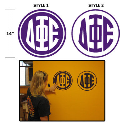 Greek Monogram Wall Sticker - Greek Accessories – Something Greek