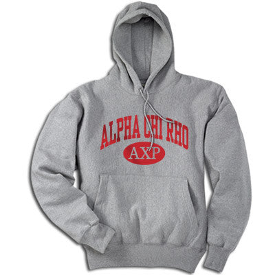 Alpha Chi Rho Vertical Arc Printed Fraternity Hoody | Greek Apparel ...