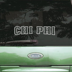 Chi Phi Stadium Sticker - Greek Accessories – Something Greek