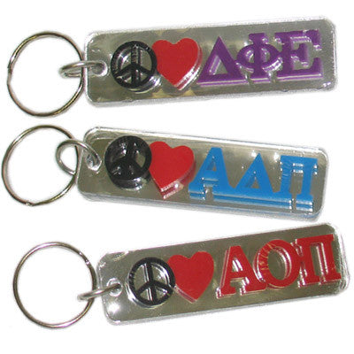 Custom Greek Sorority Keychains | Something Greek
