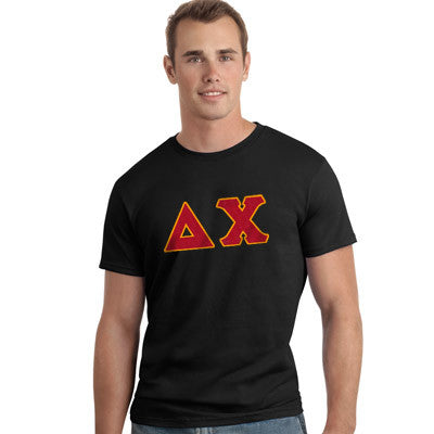 Delta Chi Fraternity Letter T-Shirt Greek Clothing and Apparel ...