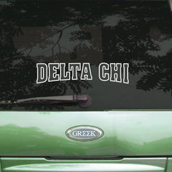 Delta Chi Stadium Sticker - Greek Merchandise – Something Greek