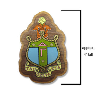 Delta Gamma Large Wooden Crest – Something Greek