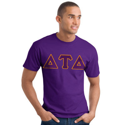 Delta Tau Delta Letter T-Shirt Greek Clothing and Apparel – Something Greek