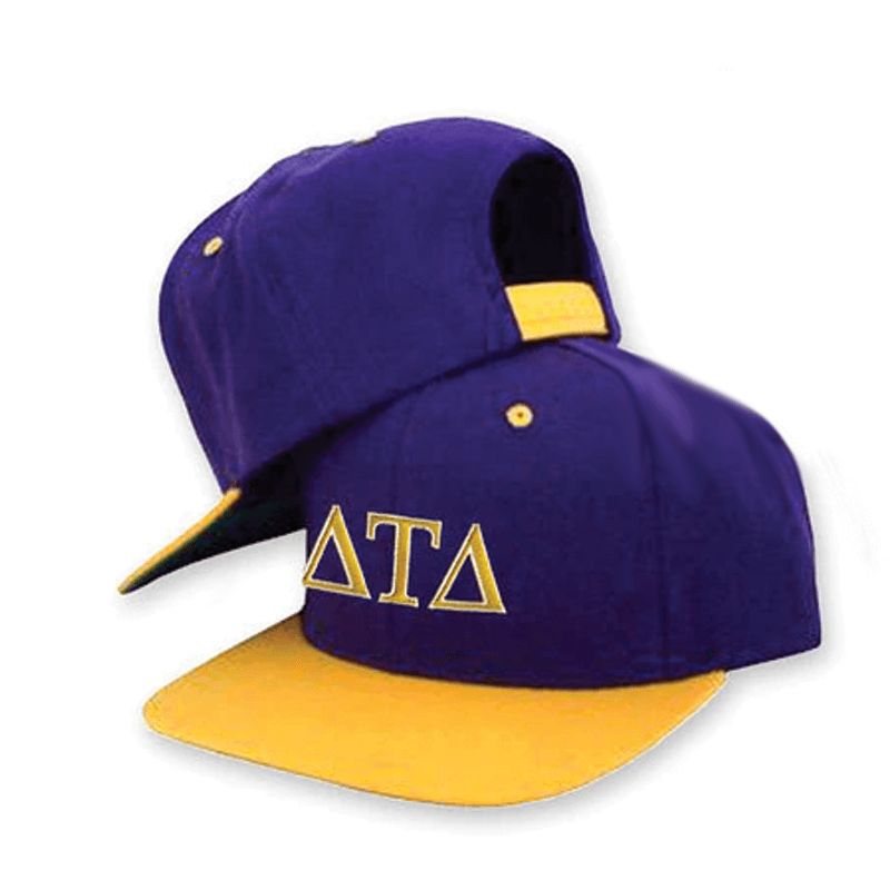 Classic Snap-back Fraternity Cap with Embroidery - Greek Clothing ...