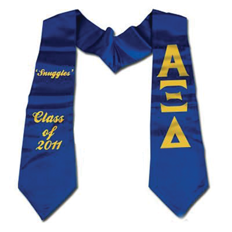 Custom Greek Graduation Stoles | Fraternity & Sorority Stoles ...