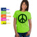 Kappa Delta Neon Peace Sign Printed Tee Greek Clothing and Apparel ...