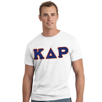 Kappa Delta Rho Letter T-Shirt Greek Clothing and Apparel – Something Greek