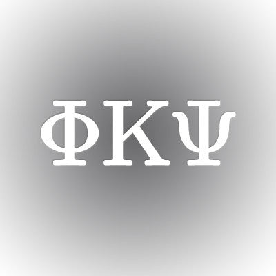 Phi Kappa Psi Car Window Sticker - Greek Merchandise – Something Greek