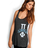 Pi Beta Phi Printed Flowy Bella Tank - Bella B8800 - CAD – Something Greek