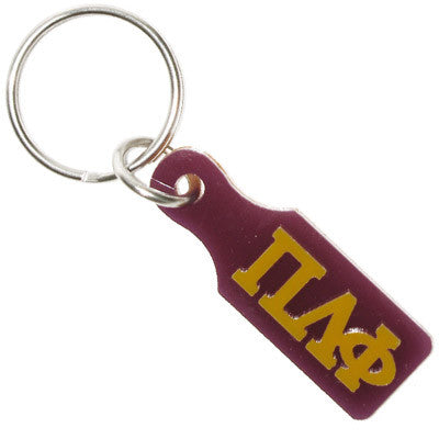 Pi Lambda Phi Paddle Keychain Greek Paddles and Accessories – Something Greek