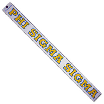 Phi Sigma Sigma Car Decal - Greek Accessories – Something Greek